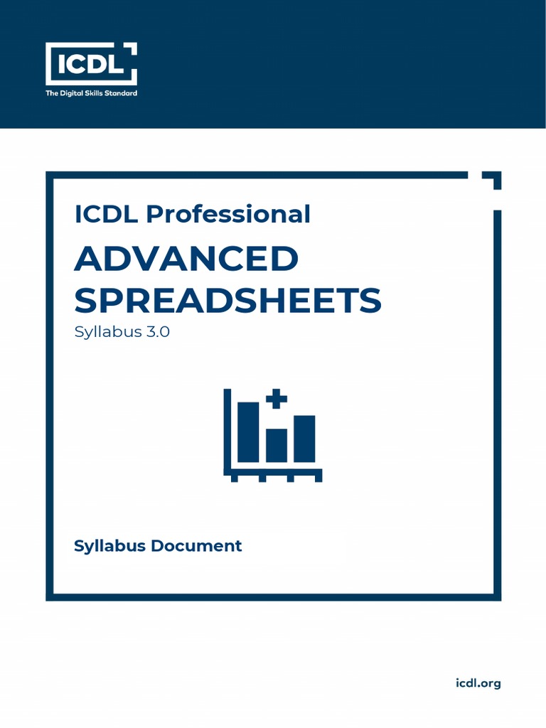 Advanced Spreadsheets Syllabus | PDF | Spreadsheet | Computing