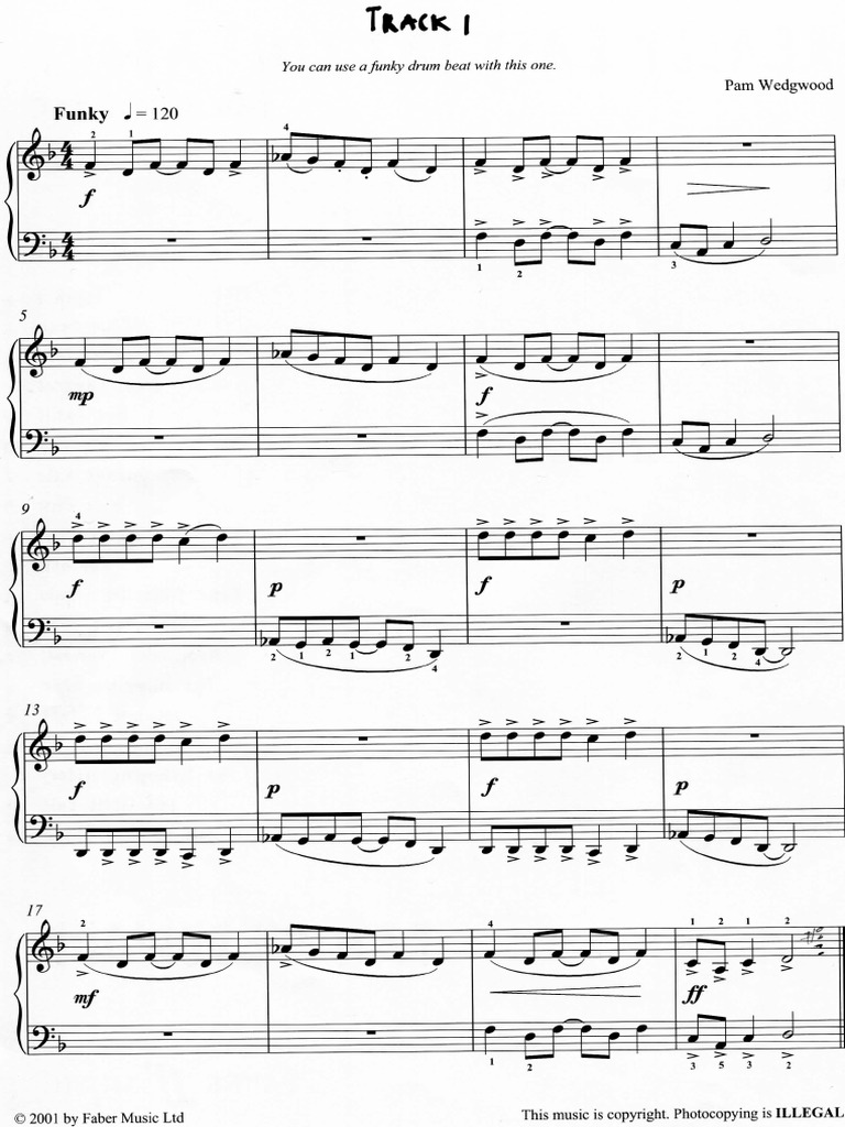 Pam Wedgwood Jazzin About - 1 | PDF