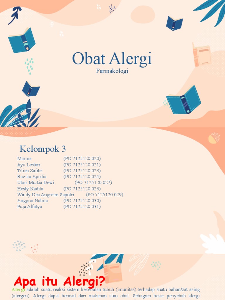 Panduan Obat Alergi dan Pengobatannya | PDF