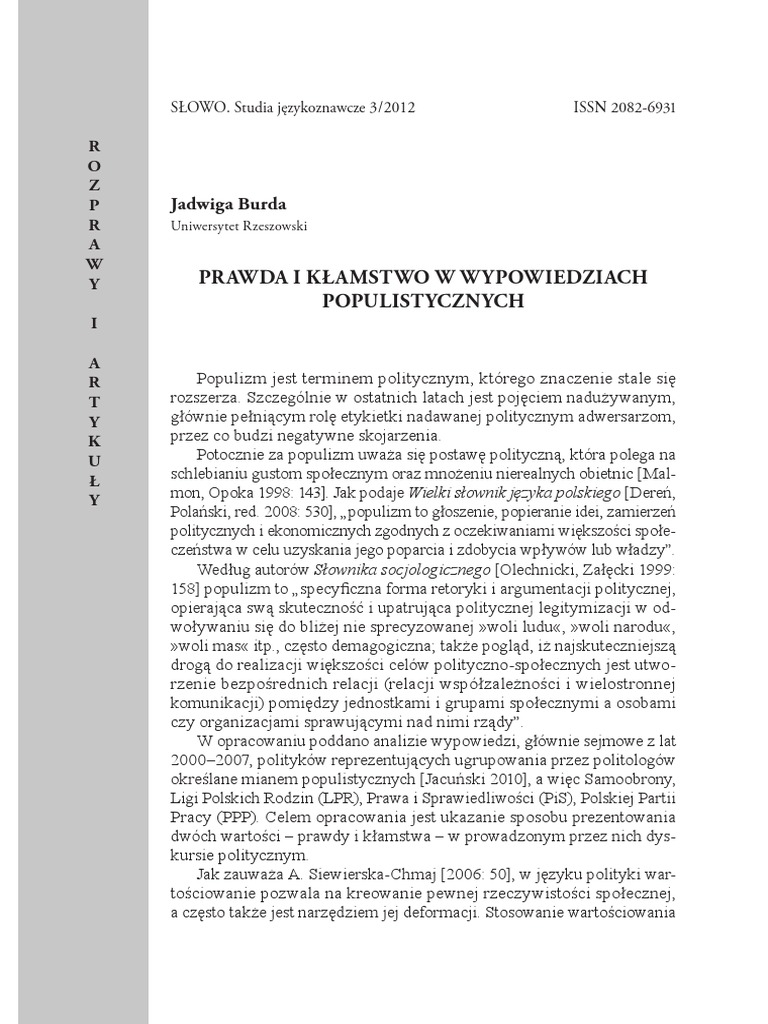 Jadwiga Burda | PDF
