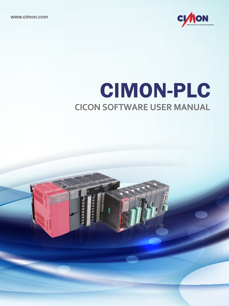 Cicon Software User Manual | PDF | Programmable Logic Controller ...