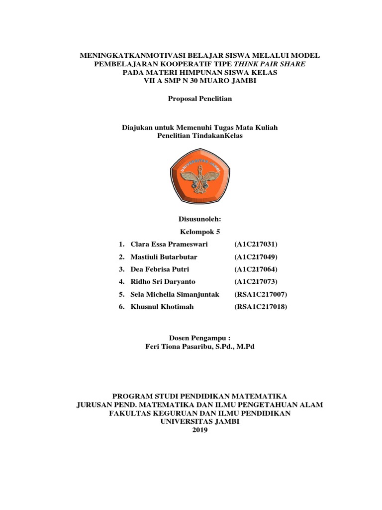 Proposal PTK Fix Nian | PDF