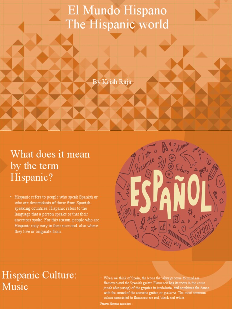 El Mundo Hispano | PDF | Colombia | Hispanic