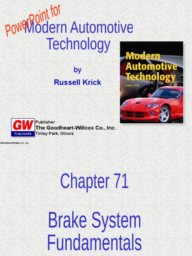 Brake System Fundamentals | PDF | Brake | Transportation Engineering