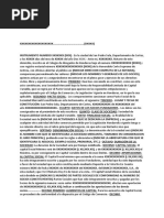 Formato Escritura Constitución Sociedad de Responsabilidad Limitada de Capital Variable | PDF ...