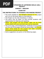 Class 11 Project Work | PDF