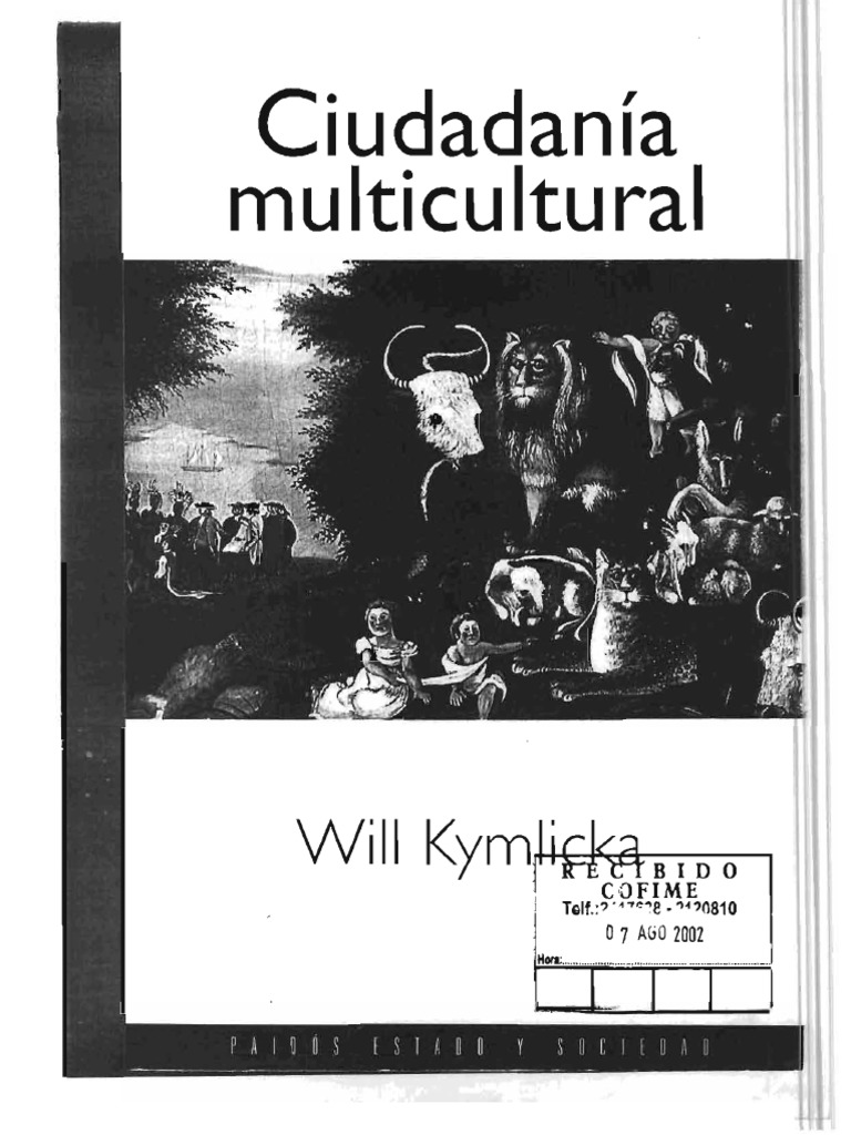 KYMLICKA (Ciudadania Multicultural) | PDF