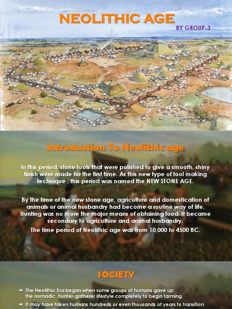 Neolithic Age Project | PDF | Neolithic | Agriculture