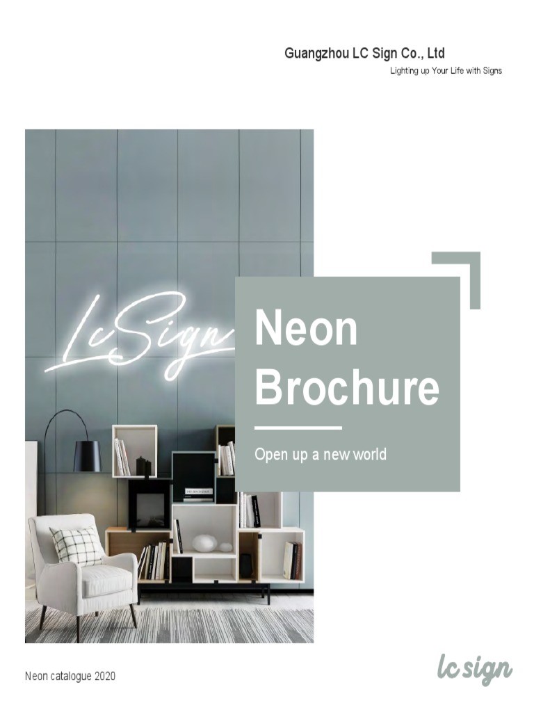 Catalog of Neon Sign 2021 | PDF