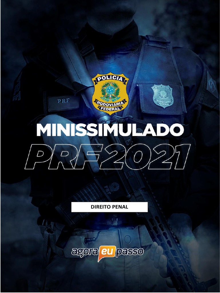 PRF - Simulado Penal | PDF | Crimes | Crime e Violência