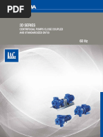 EBARA 3M Series Pump Catalogue | PDF | Pump | Manufactured Goods