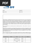 BCBS in Provider Dispute Resolution Request Form | PDF | Blue Cross ...