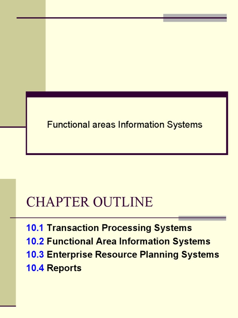 Functions of MIS | PDF | Enterprise Resource Planning | Information System