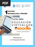 Manual del Profesor en Moodle Comillas | PDF | Moodle | Informática