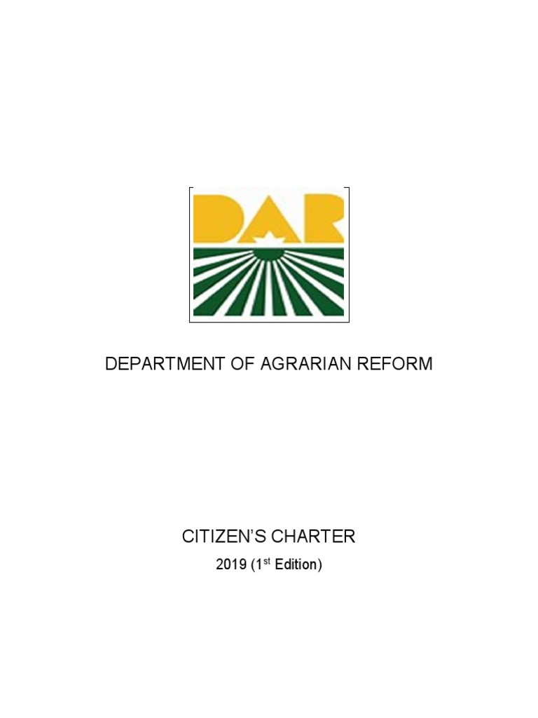 DAR Handbook | PDF
