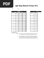 Bullmastiff Strength Program (Empire Barbell) | PDF | Physical Exercise ...