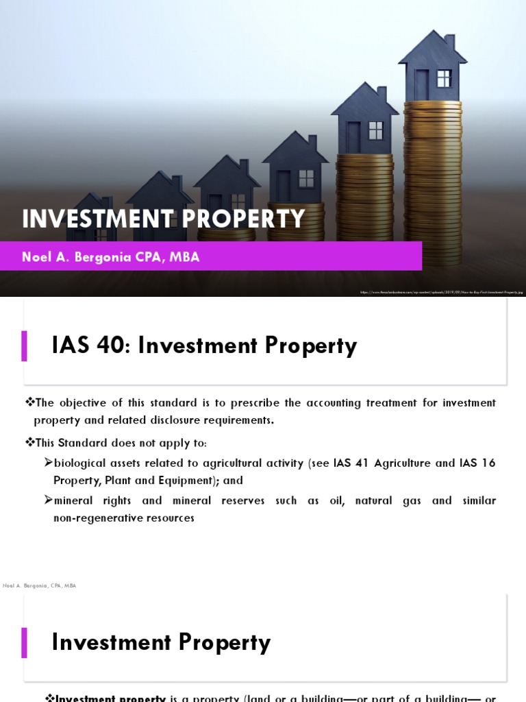 Investment Properties | PDF | International Financial Reporting ...