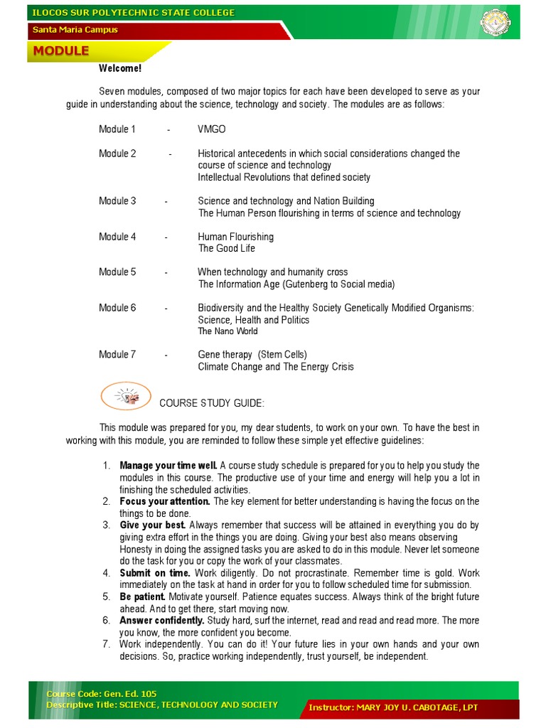 Ge 105 Module 1 and 2 | PDF | Gunpowder | Sumer