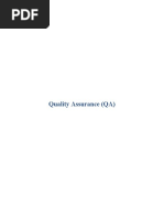 QA2 | PDF | Quality Assurance | Audit