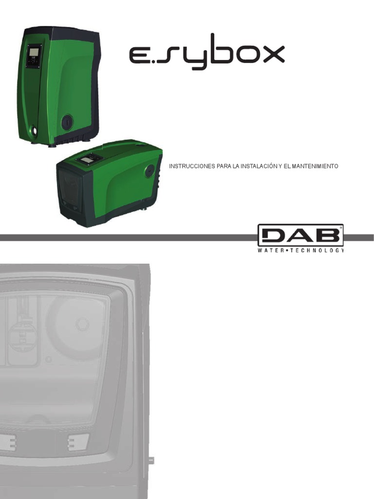 Manual Esybox Español | PDF | Bomba | Agua