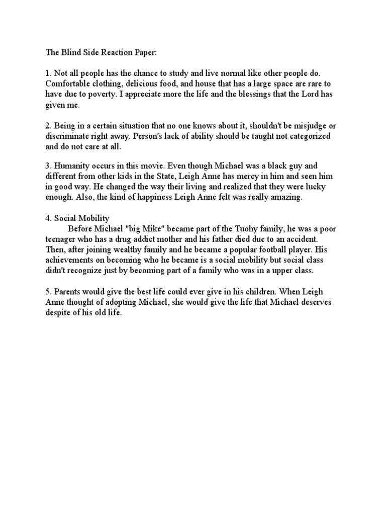 Reaction Paper | PDF | Social Science | Lifestyle