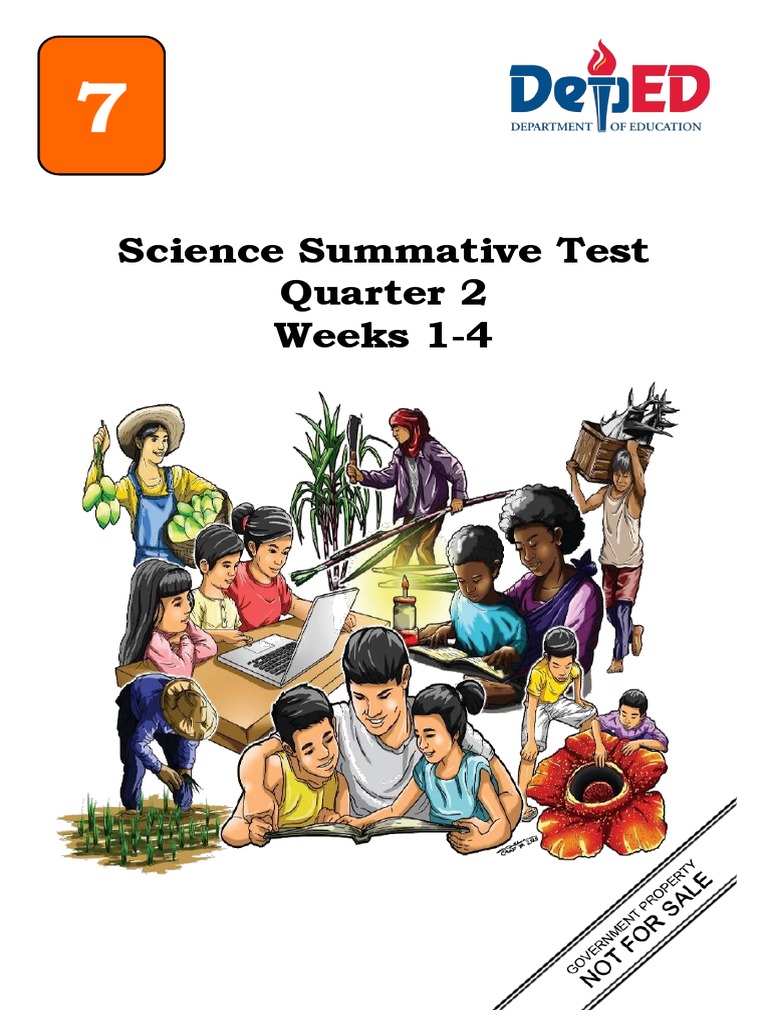 Science 7 Summative Test Q2 Weeks 1-4 | PDF | Tissue (Biology) | Cell ...