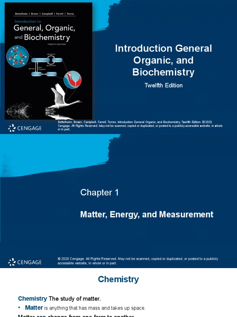 Introduction General Organic, and Biochemistry: Twelfth Edition | PDF ...