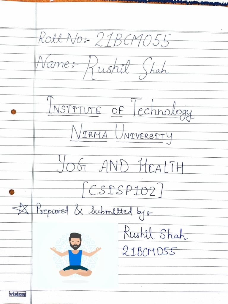 Yoga Assignment | PDF | Nondualism | Meditation