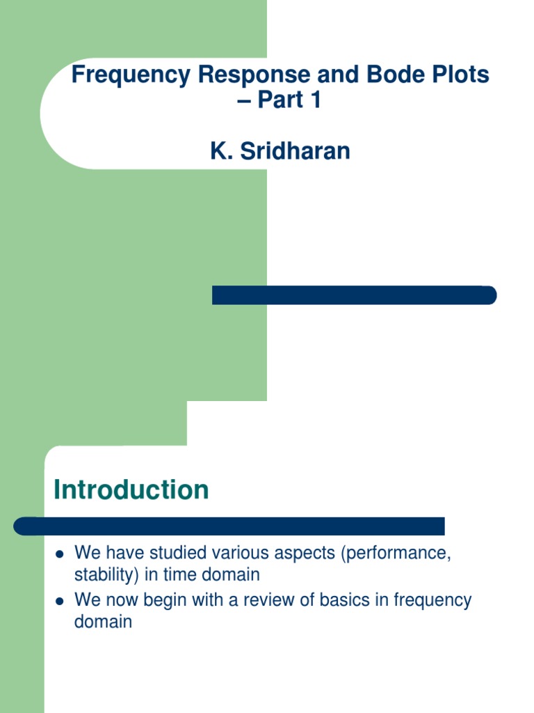 Frequency Response and Bode Plots Explained | PDF | Algorithms | Electrical Engineering