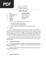 Livelihood Project Proposal | PDF | Social Science