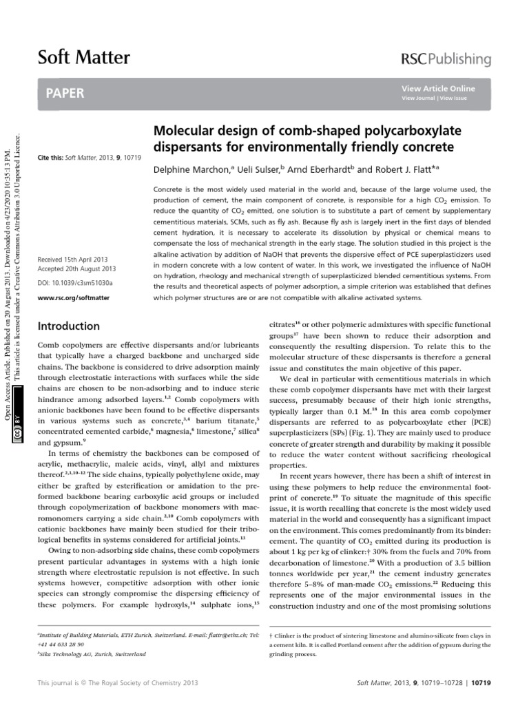 2013-Molecular Design of Comb-Shaped Polycarboxylate Dispersants For ...