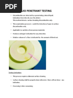 Penetrant Testing Procedure Guide | PDF | Physical Sciences | Business ...