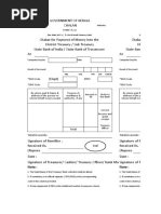 Kerala Treasury Challan Form T.R. 12 | PDF | Personal Finance | Economies
