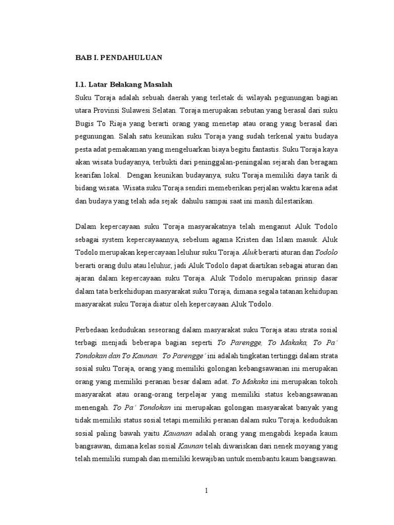 UNIKOM - Vernando Yohanis Sarungallo - BAB I | PDF