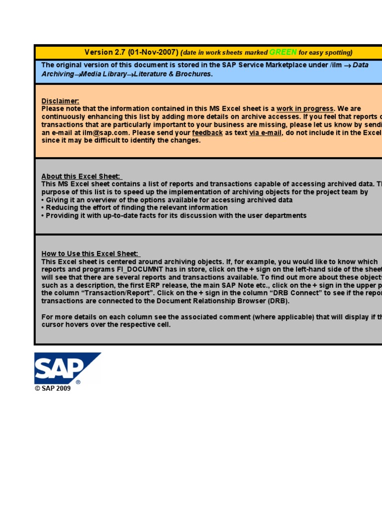 ArchAccess V27 | PDF | Proprietary Software | Microsoft Excel