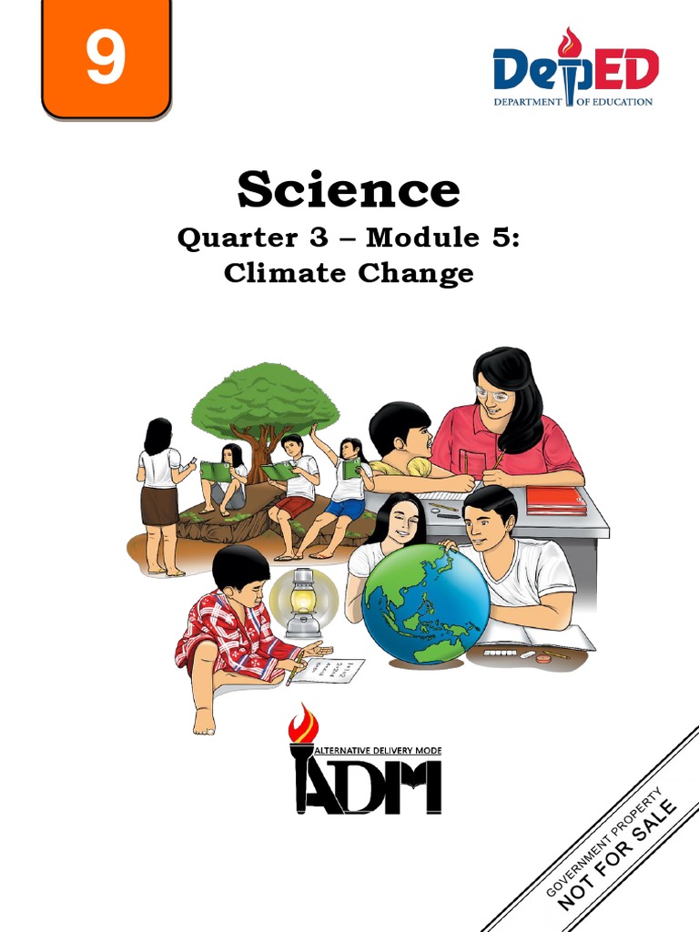Science: Quarter 3 - Module 5: Climate Change | PDF | Greenhouse Gas ...