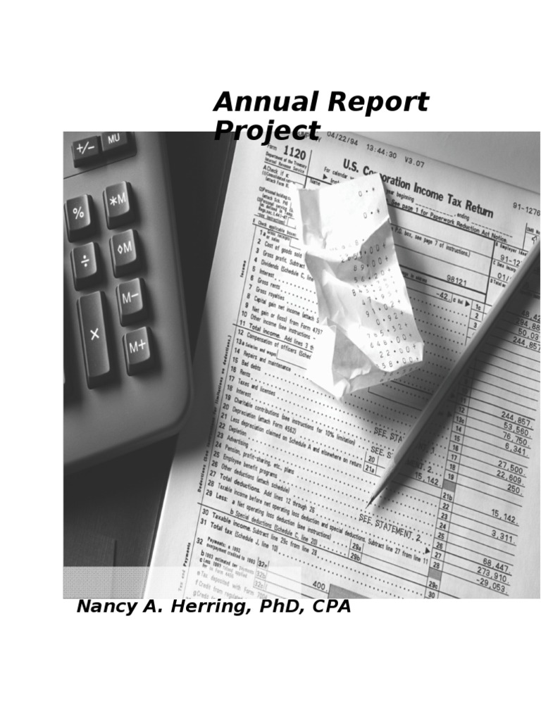 Annual Report Project | PDF | Revenue | Financial Statement