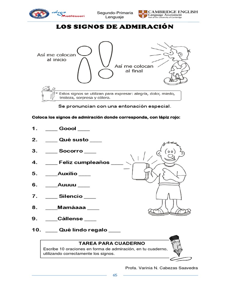 Los Signos de Admiración | PDF