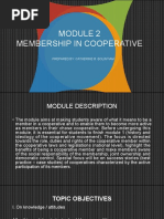 Organization and Management of Cooperatives | PDF | Quorum | Board Of ...