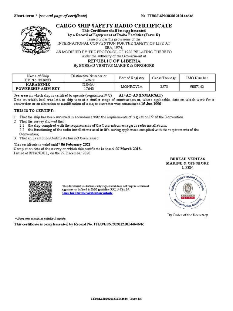 Form R | PDF | Shipping | Service Industries
