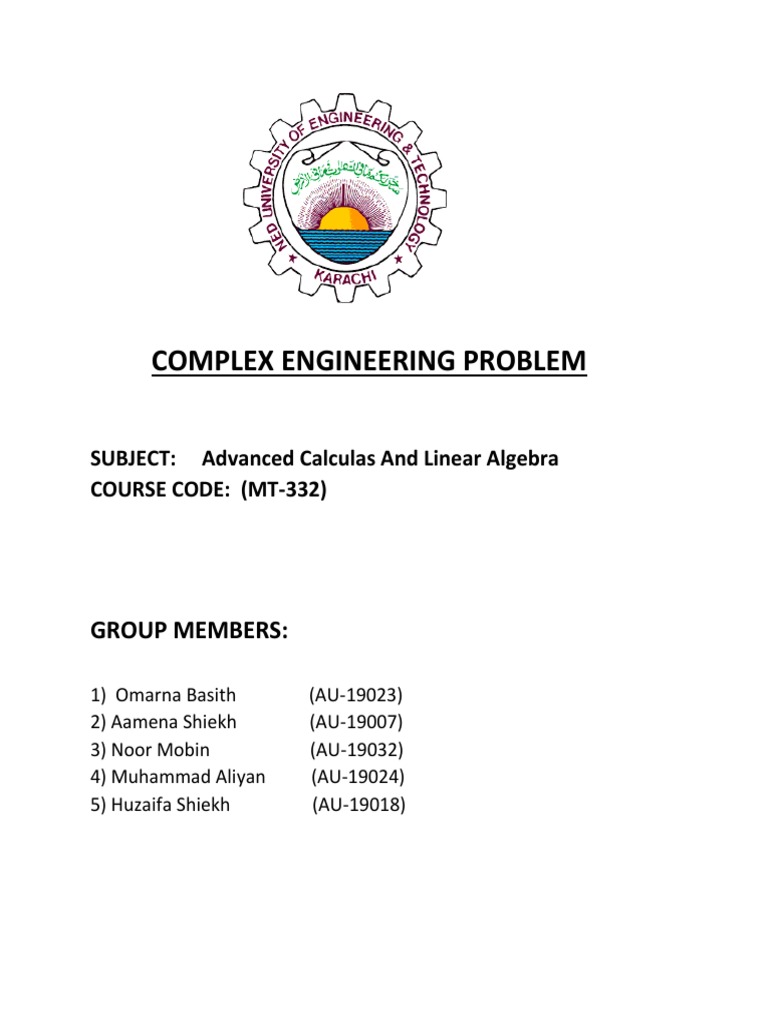 Complex Engineering Problem Mv-Converted-Merged | PDF | Damping ...