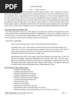 Laundry Operation and Laundry Flow Chart | PDF | Washing Machine | Laundry