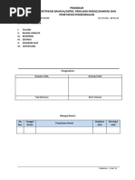 Contoh Formulir IBPR untuk K3 | PDF