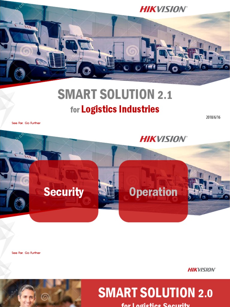 Smart Logistics Solution V2.1 20180616 | PDF | Surveillance | Logistics