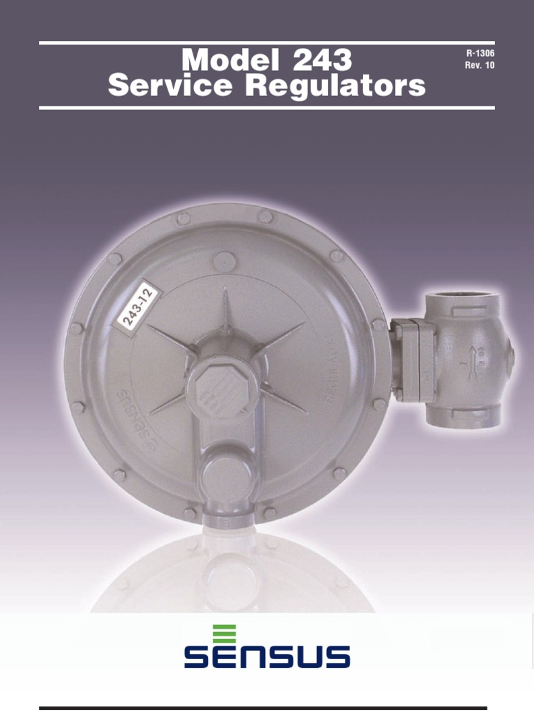 243 Regulator | PDF | Valve | Pressure