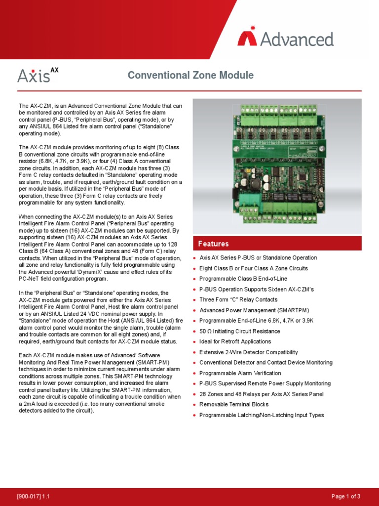 Modulo de Zona Ax-Czm | PDF | Relay | Electromagnetism
