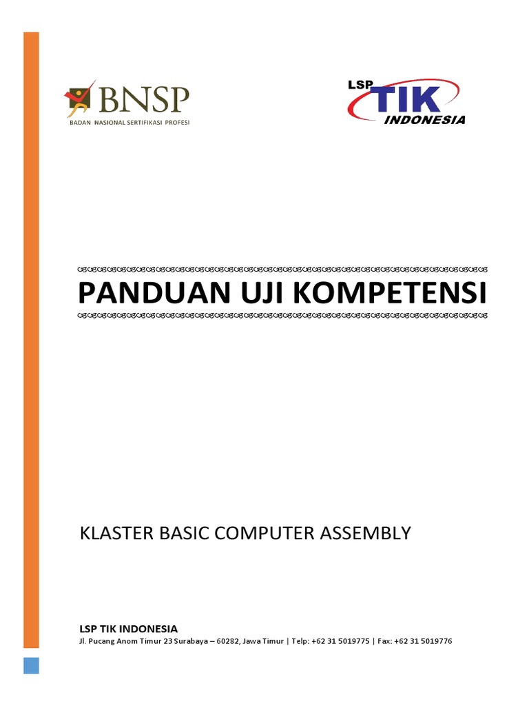 Klaster Basic Computer Assembly Pdf Komputer
