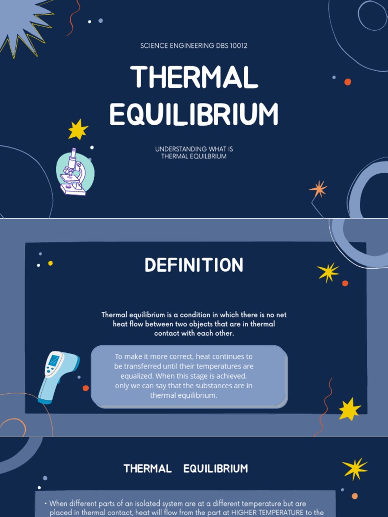 Thermal Equilibrium | PDF | Heat | Thermodynamic Equilibrium