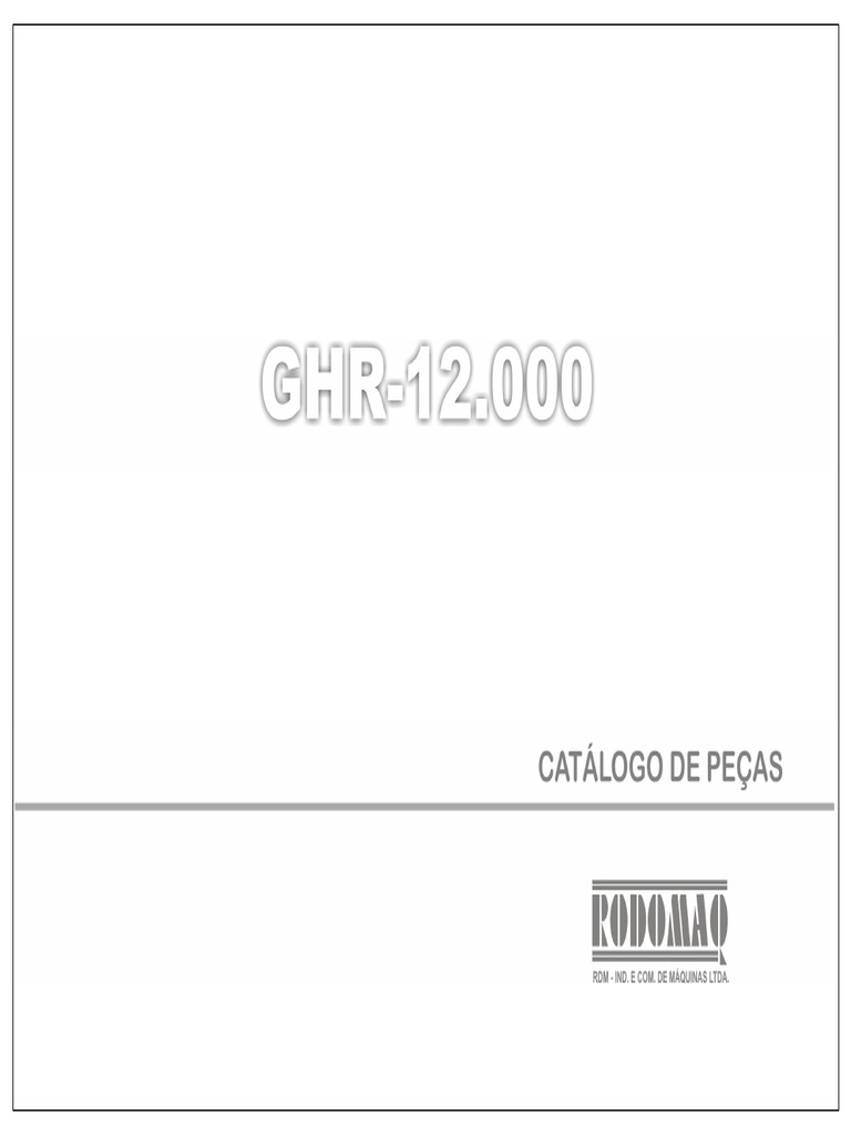 Catalogo GHR 12000 - 2 | PDF | Conversão de energia | Dinâmica dos fluidos