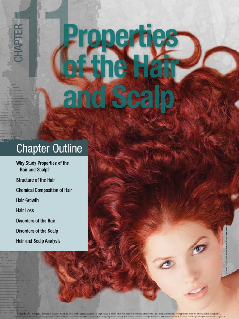 11 Properties of The Hair and Scalp | PDF | Hair | Skin